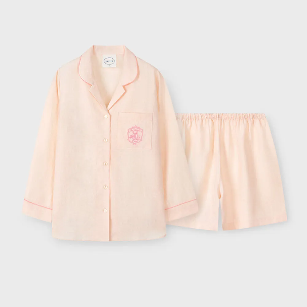 [SET] 여성 F065 멜로우피치 긴소매+3부팬츠 set - 감도 깊은 취향 셀렉트샵 29CM