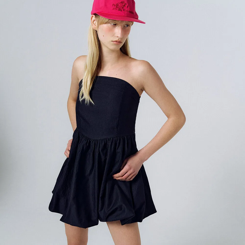 Balloon Tube Top Dress_Jet Black - 감도 깊은 취향 셀렉트샵 29CM