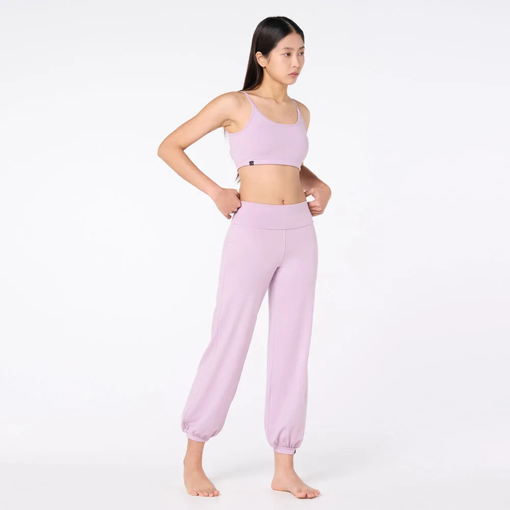 OZPG6040 폴드업 모달 요가팬츠 (ver.2) - 라벤더 핑크 - 감도 깊은 취향 셀렉트샵 29CM