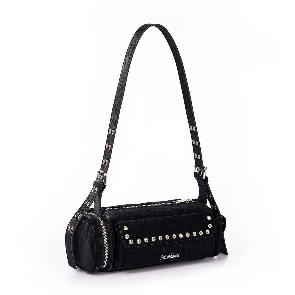 Multi Pocket Studded Shoulder Bag [Black] - 감도 깊은 취향 셀렉트샵 29CM