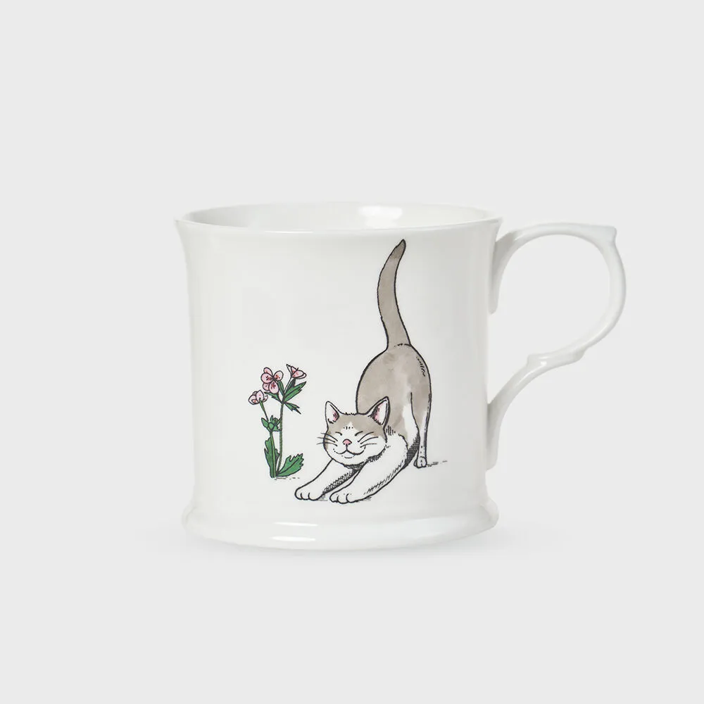 [한국도자기X티보에렘] 04. 머그 1P (Stretching cat) - 감도 깊은 취향 셀렉트샵 29CM