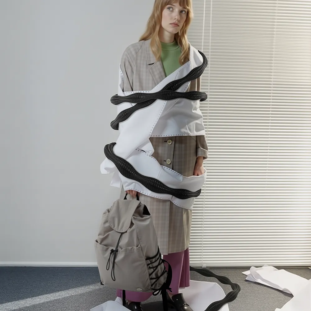 Loopy String Backpack / Light Gray - 감도 깊은 취향 셀렉트샵 29CM