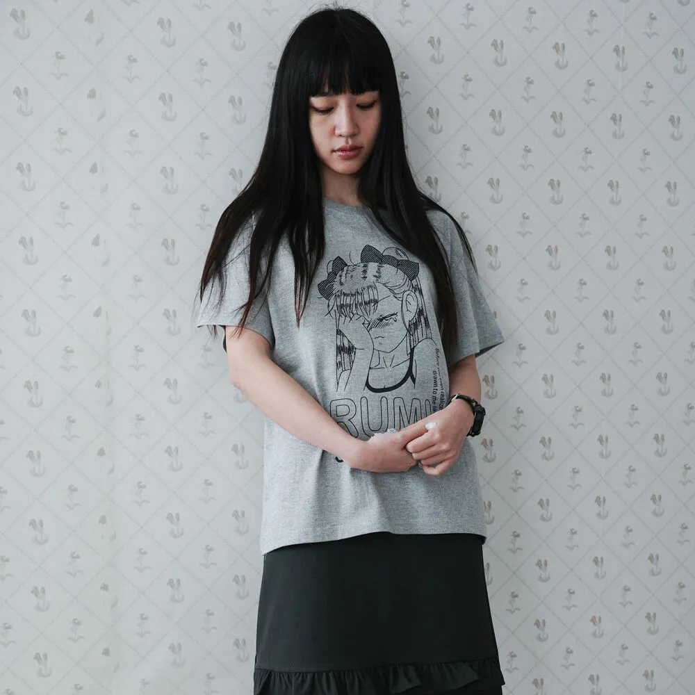 RUMI T-shirt [Melange grey] - 감도 깊은 취향 셀렉트샵 29CM