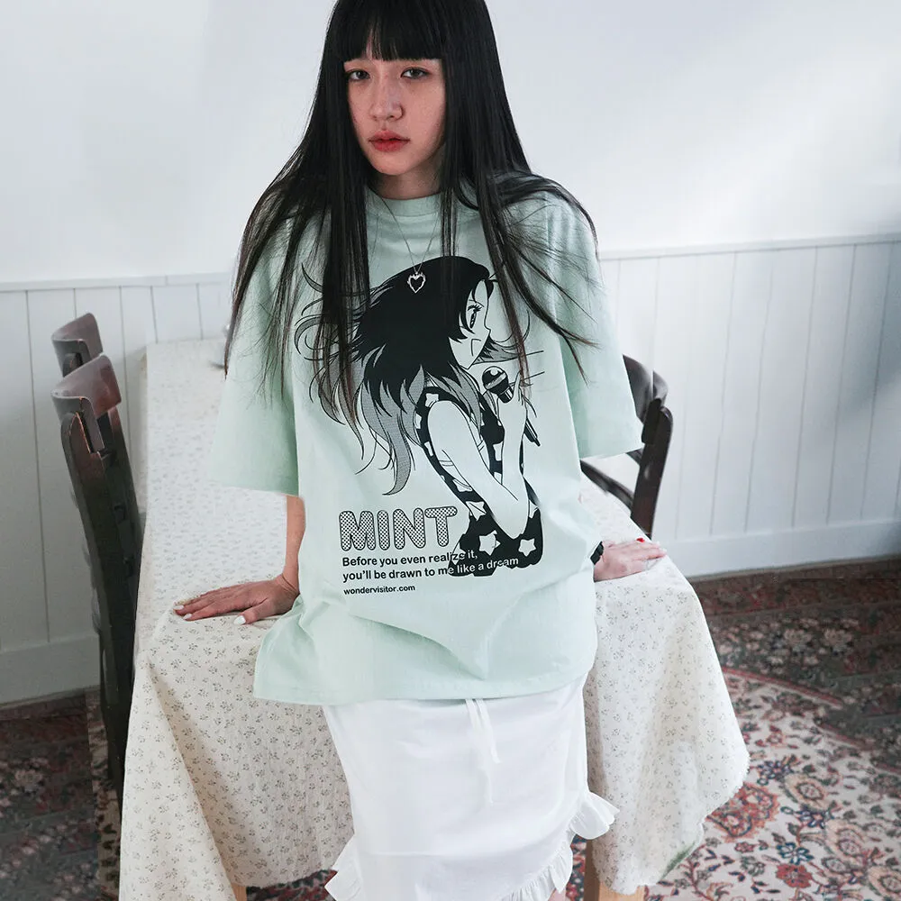 MINT Overfit T-shirt [Mint] - 감도 깊은 취향 셀렉트샵 29CM