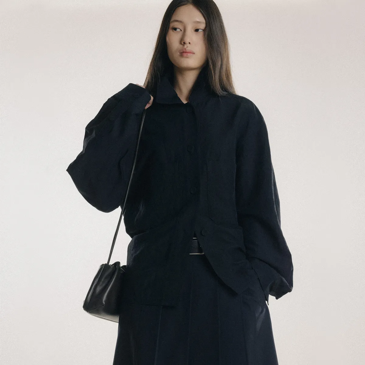 MARGUERITE JACKET_DEEP NAVY - 감도 깊은 취향 셀렉트샵 29CM