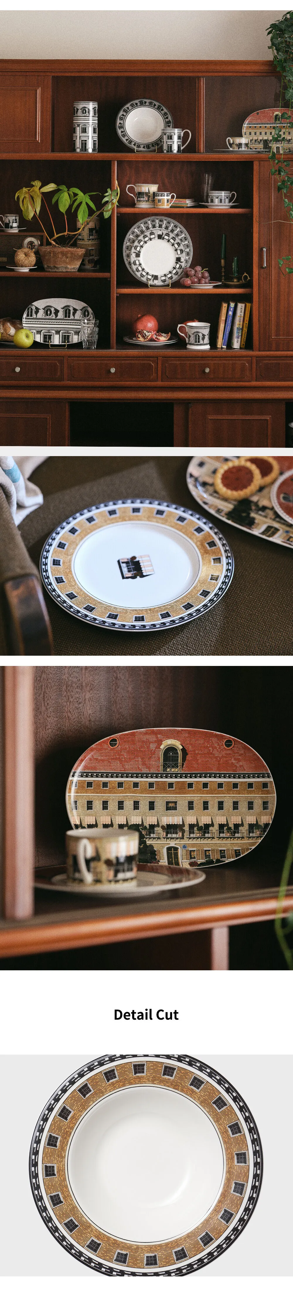 [프라우나X티보에렘] 아키텍처 15. 9인치 파스타볼 1P (Hotel Fantome) - 감도 깊은 취향 셀렉트샵 29CM