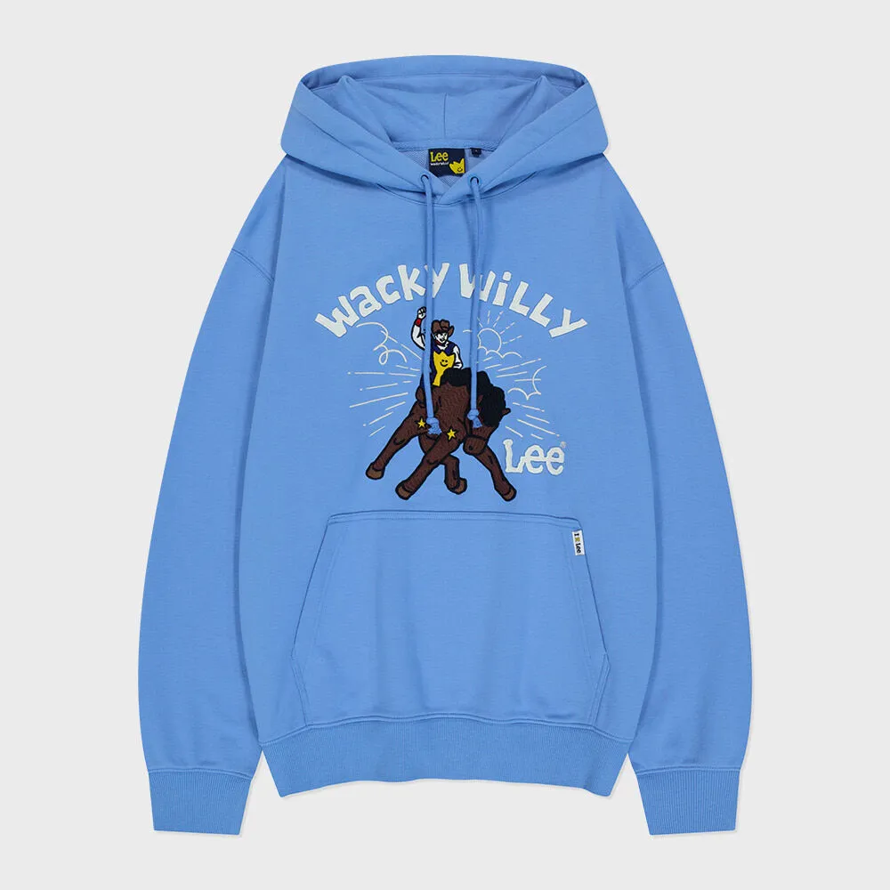 [와키윌리 x Lee] 그래픽 후디 블루 - 감도 깊은 취향 셀렉트샵 29CM