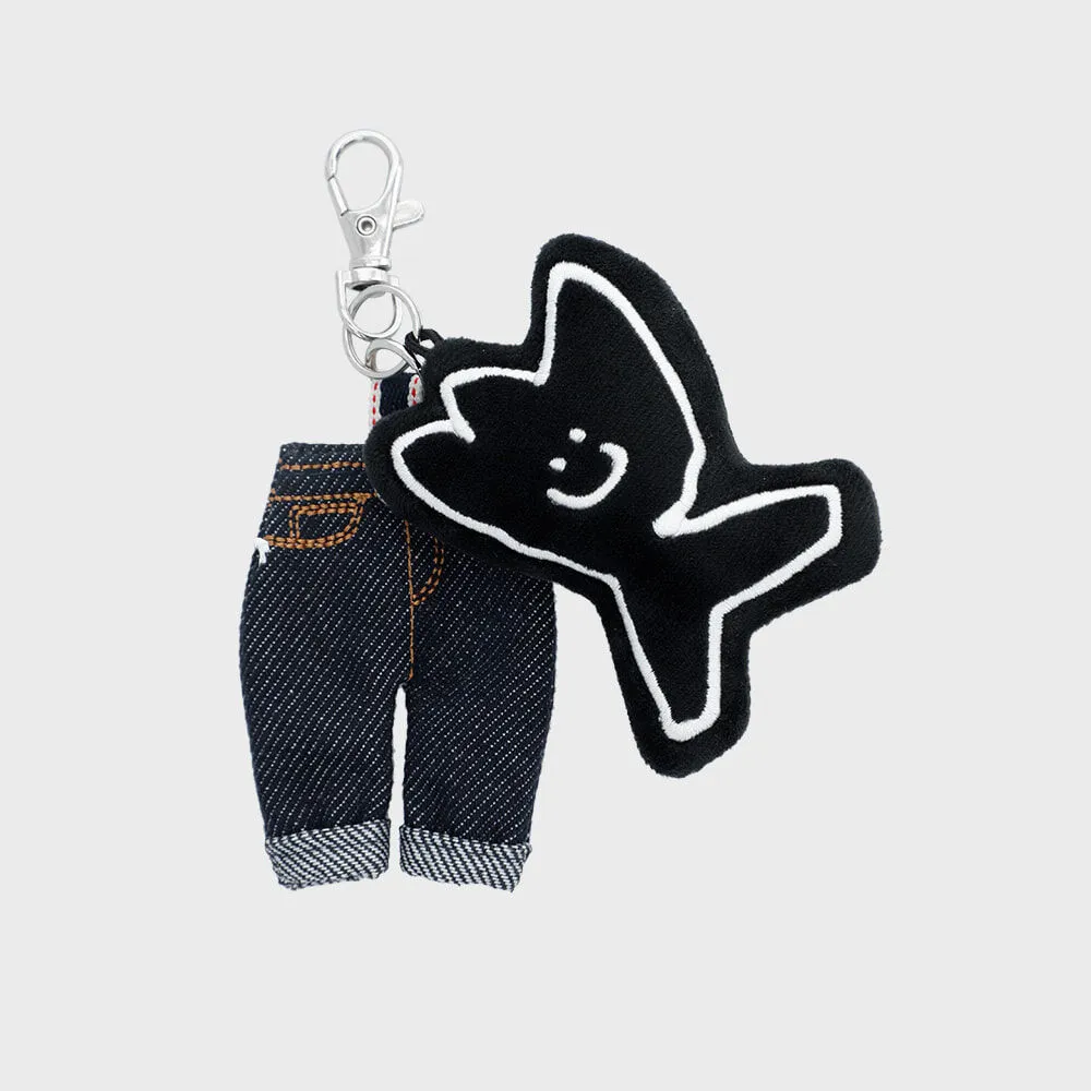 [와키윌리 x Lee] 데님 키링 인디고 - 감도 깊은 취향 셀렉트샵 29CM