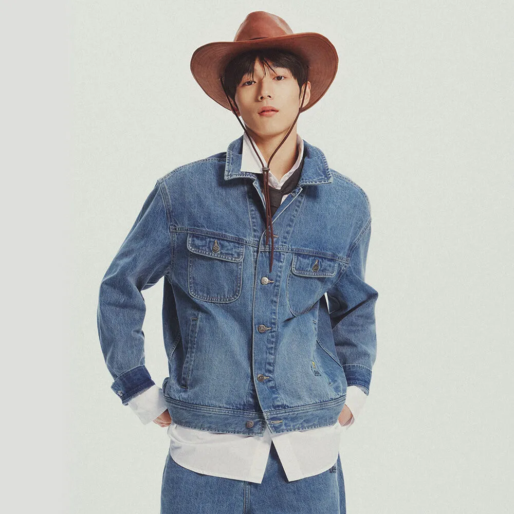 [와키윌리 x Lee] 그래픽 데님 자켓 인디고 - 감도 깊은 취향 셀렉트샵 29CM