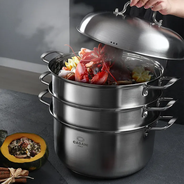 쿠치나 IH 3단찜솥 36cm - 감도 깊은 취향 셀렉트샵 29CM