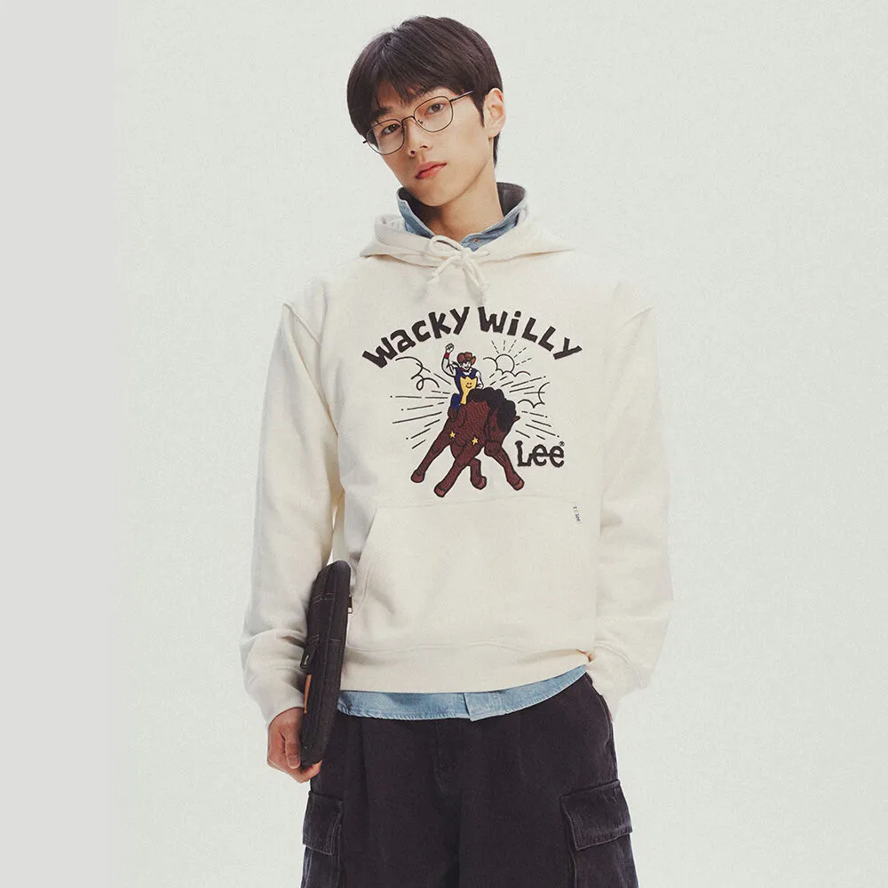 [와키윌리 x Lee] 그래픽 후디 크림 - 감도 깊은 취향 셀렉트샵 29CM
