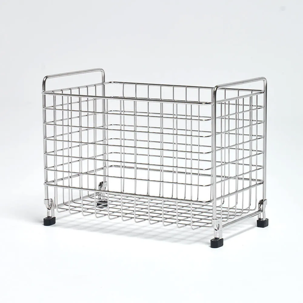 JBJ 비블레스 다용도 세탁 욕실 주방 수납 와이어 바스켓 컴팩트 수납 정리함 - 감도 깊은 취향 셀렉트샵 29CM