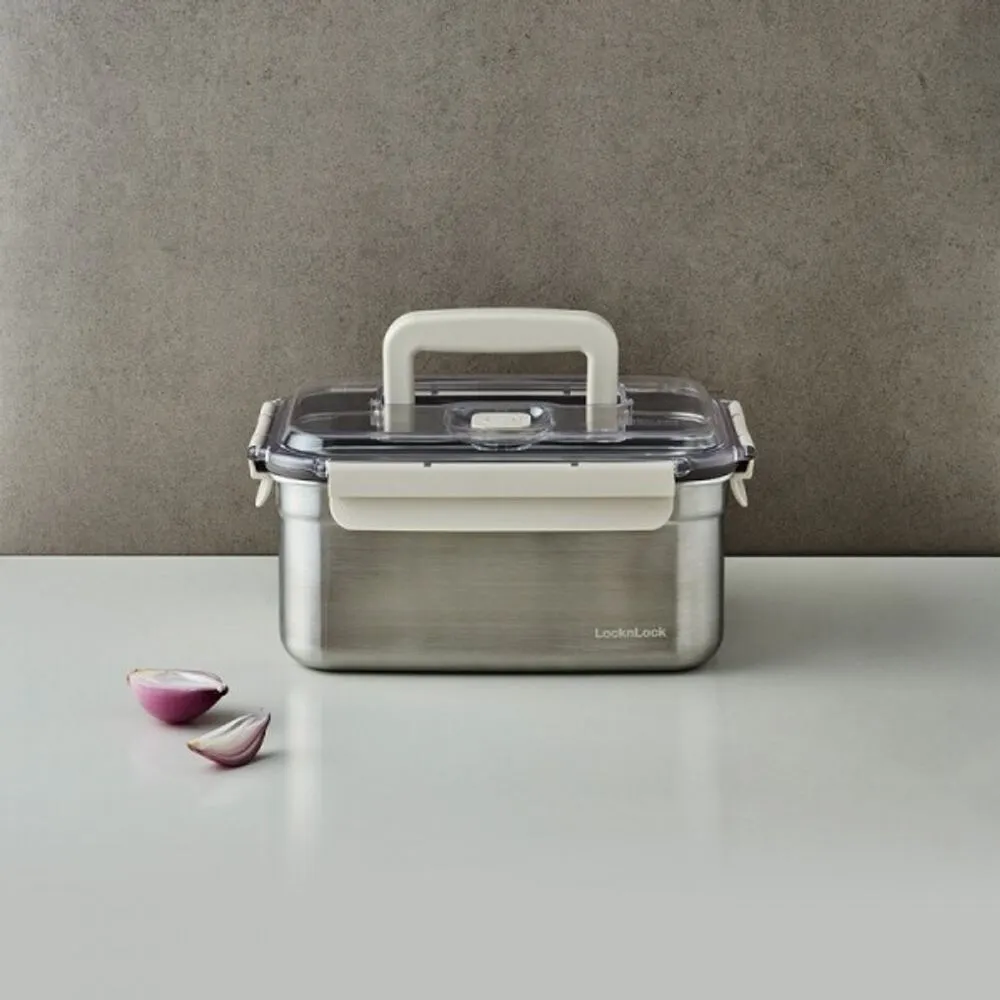 락앤락 숨쉬는 스텐 김치통 직사각 3.8L - 감도 깊은 취향 셀렉트샵 29CM