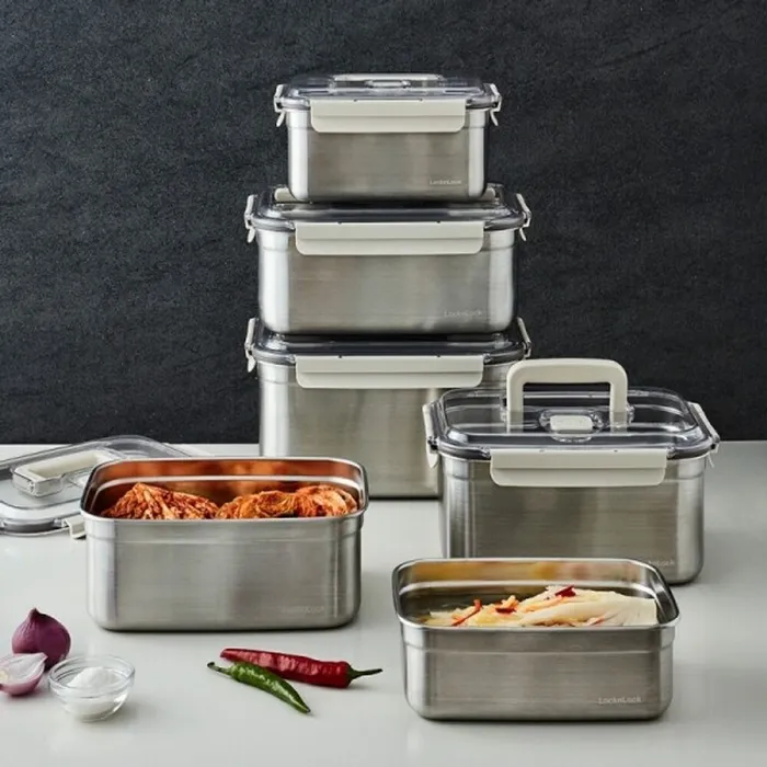 락앤락 숨쉬는 스텐 김치통 직사각 5.3L - 감도 깊은 취향 셀렉트샵 29CM