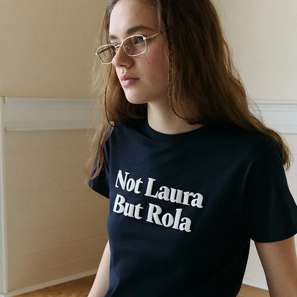 ROLA LOGO GRAPHIC T-SHIRT NAVY - 감도 깊은 취향 셀렉트샵 29CM