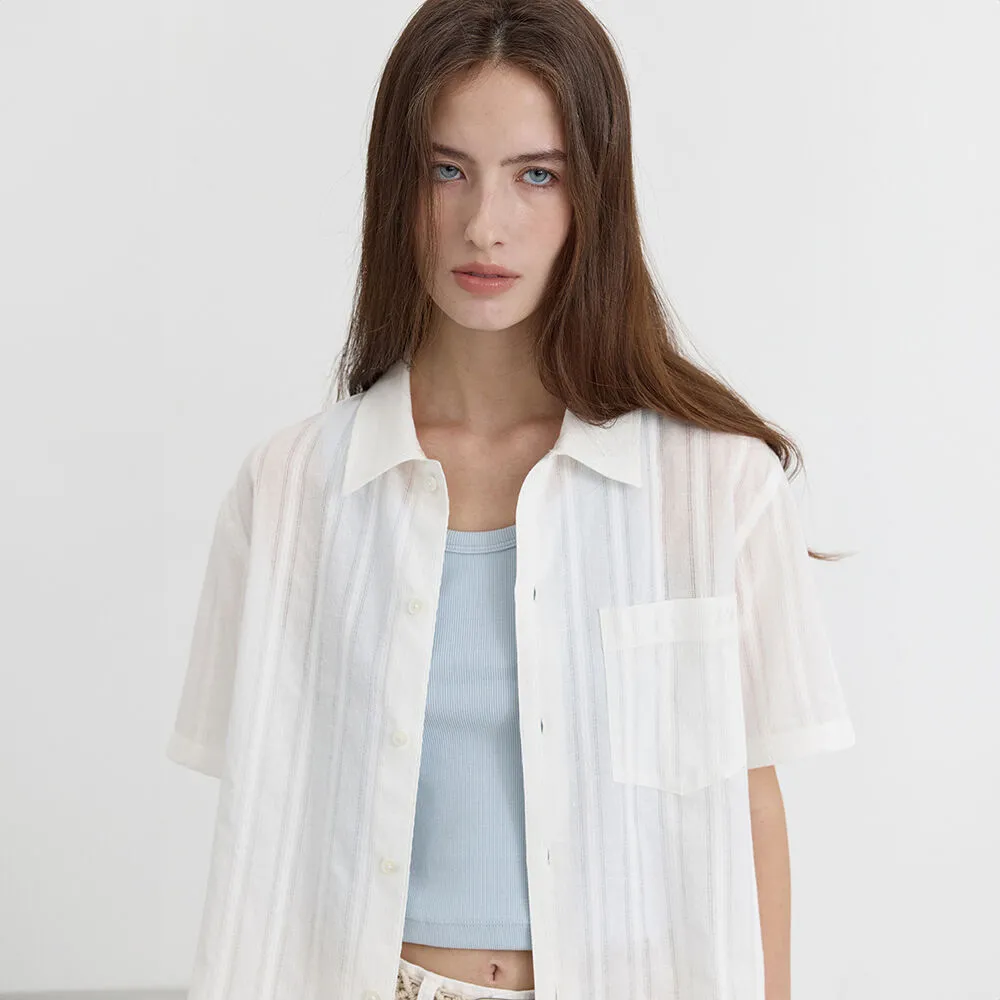 UNISEX CLASSIC HOLIDAY SHIRT OFF WHITE_UDSH5B126OW - 감도 깊은 취향 셀렉트샵 29CM