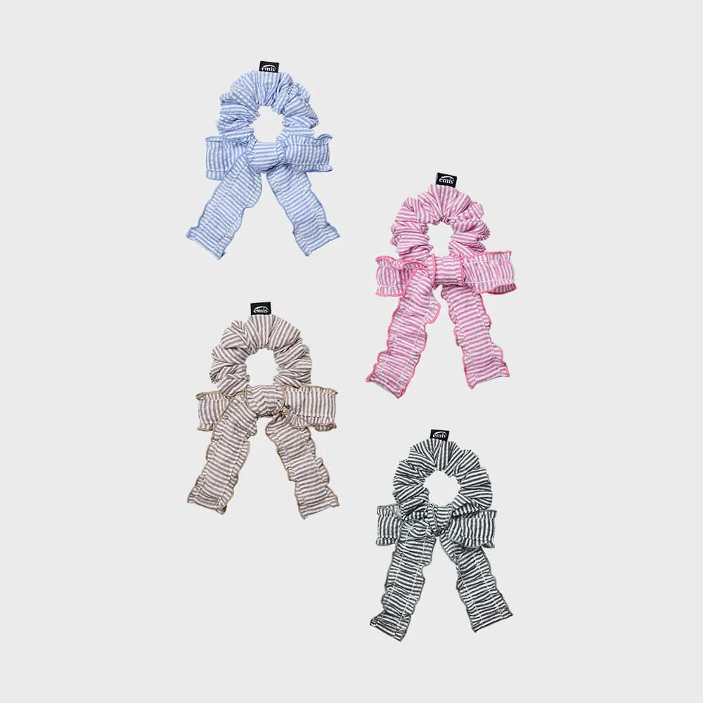 STRIPE FRILL SCRUNCHIE - 감도 깊은 취향 셀렉트샵 29CM