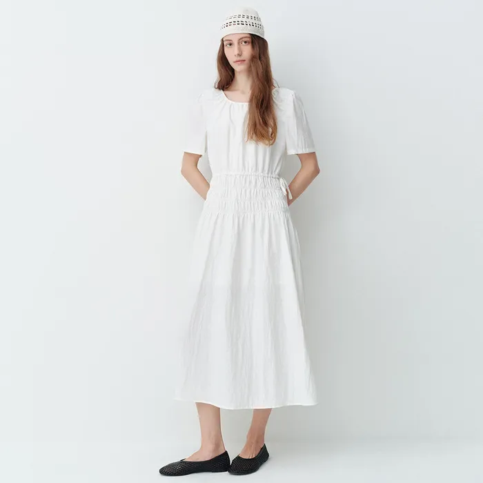 Square Neck Smocking Dress_2colors - 감도 깊은 취향 셀렉트샵 29CM