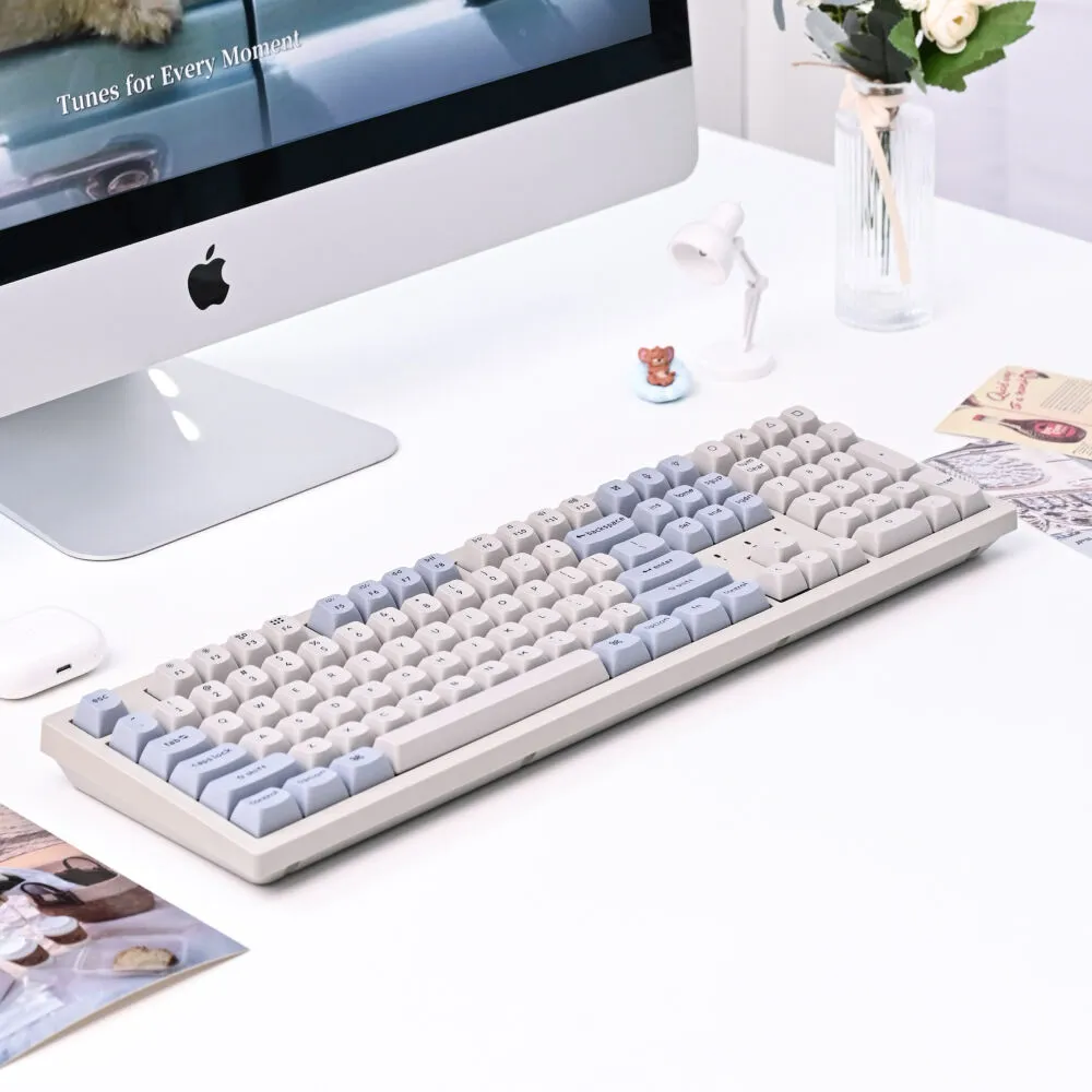 키크론 K10 PRO ZMK 레트로 블루 유무선 핫스왑 풀배열 사무실 기계식 키보드 - 감도 깊은 취향 셀렉트샵 29CM