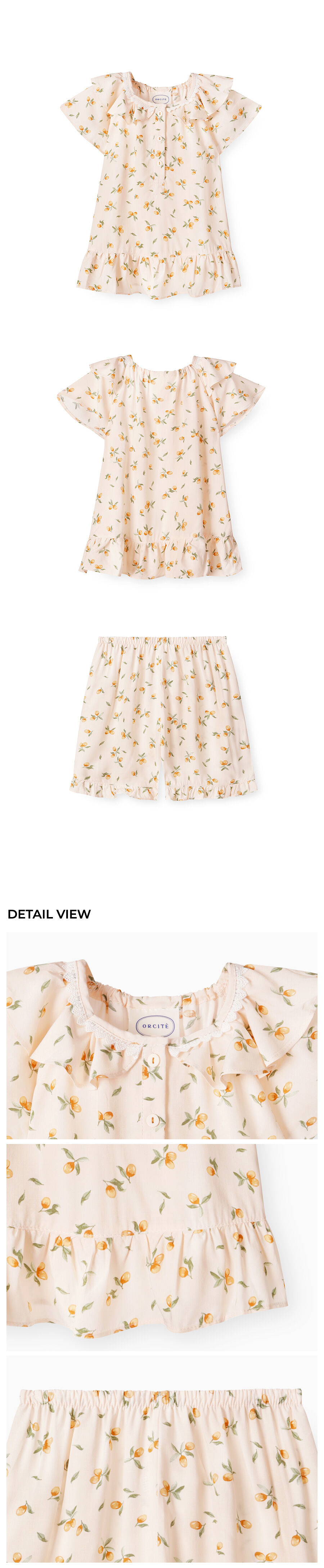 [SET] 여아동 F111 몬테바르치 반소매 상하 - 감도 깊은 취향 셀렉트샵 29CM