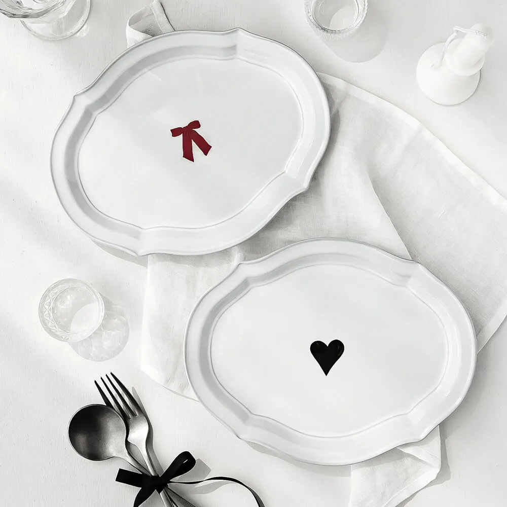 리본앤하트 프렌치접시 2P세트 - 감도 깊은 취향 셀렉트샵 29CM