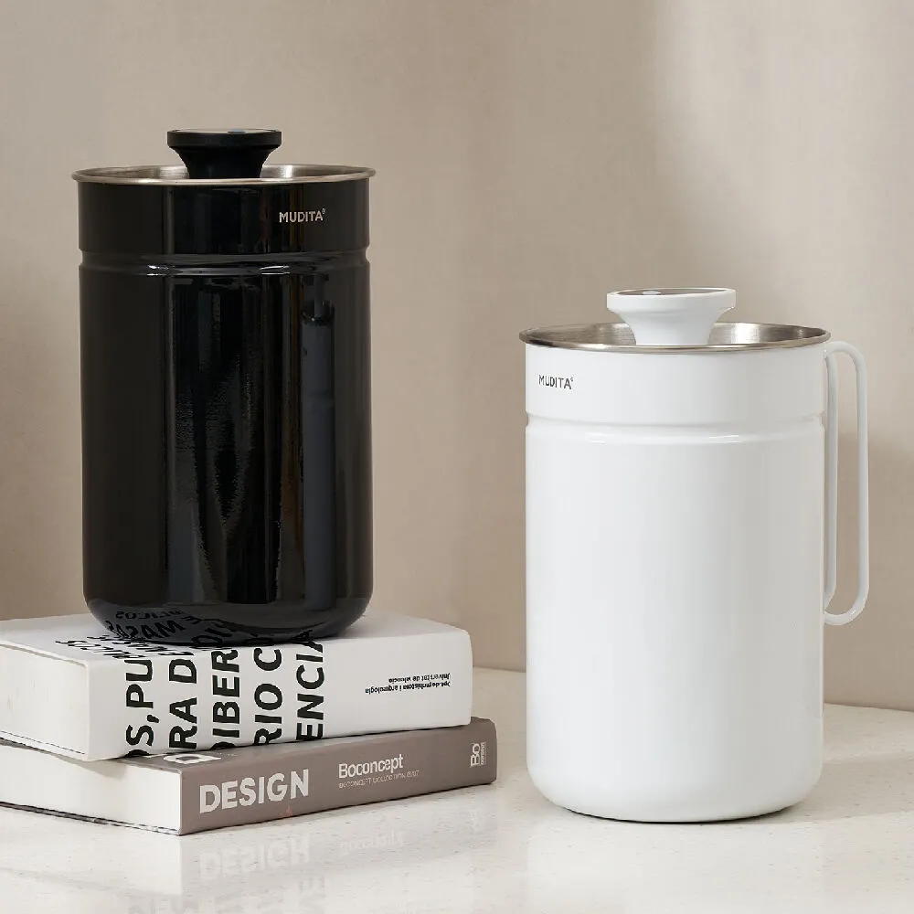 무디타 더 라운드 304 스텐 가정용 진공 음식물 쓰레기통 2.8L - 감도 깊은 취향 셀렉트샵 29CM