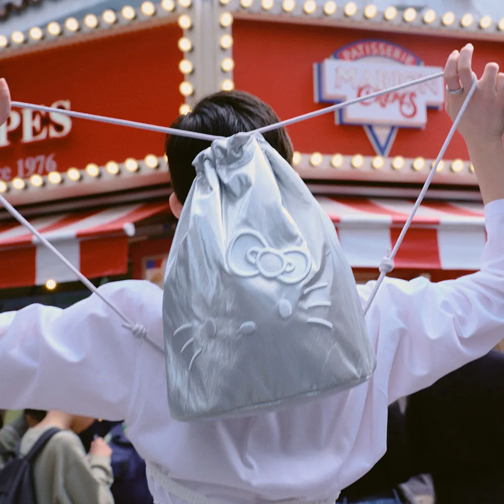 Sleek String Backpack Hello Kitty Silver - 감도 깊은 취향 셀렉트샵 29CM