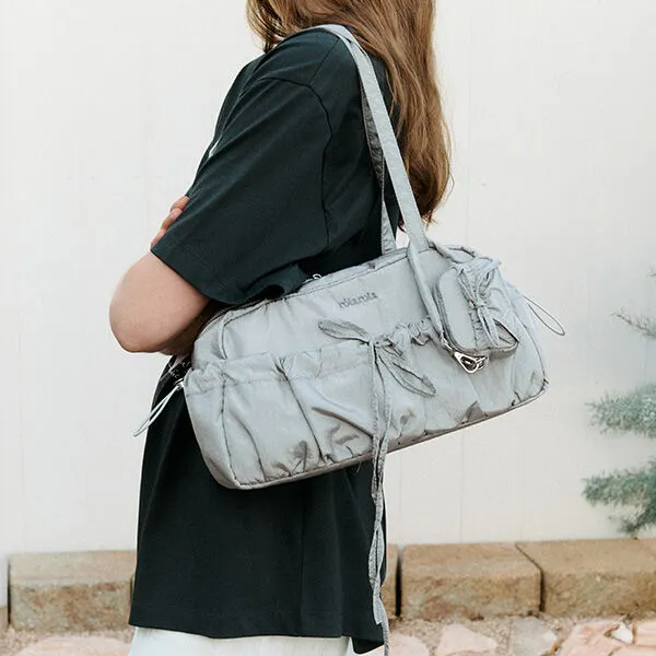 STRING RIBBON DUFFLE BAG GRAY - 감도 깊은 취향 셀렉트샵 29CM