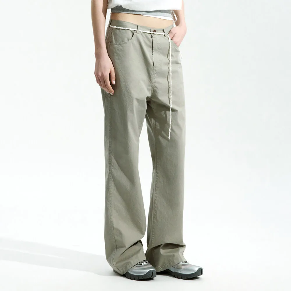 WASHED COTTON RELAXED PANTS_GREIGE_LC252PT15I3 - 감도 깊은 취향 셀렉트샵 29CM