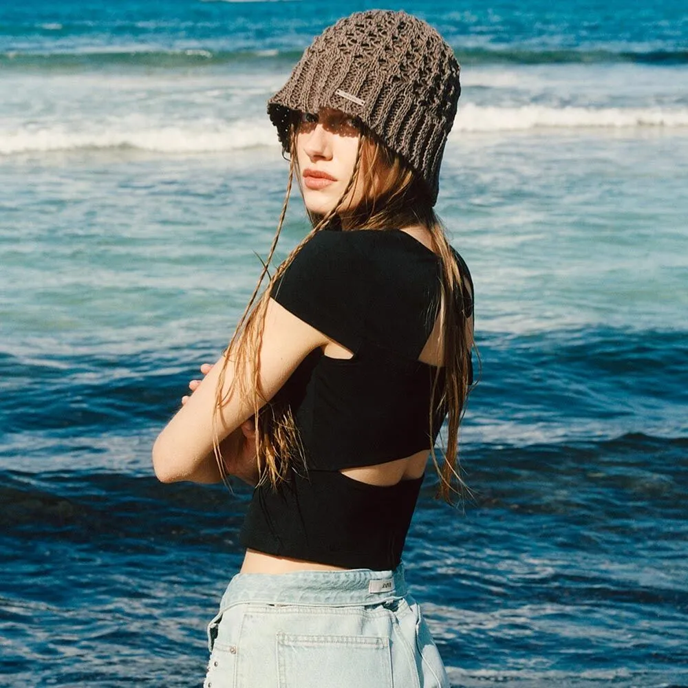 Backless String T-shirt VW5ME619_3color - 감도 깊은 취향 셀렉트샵 29CM