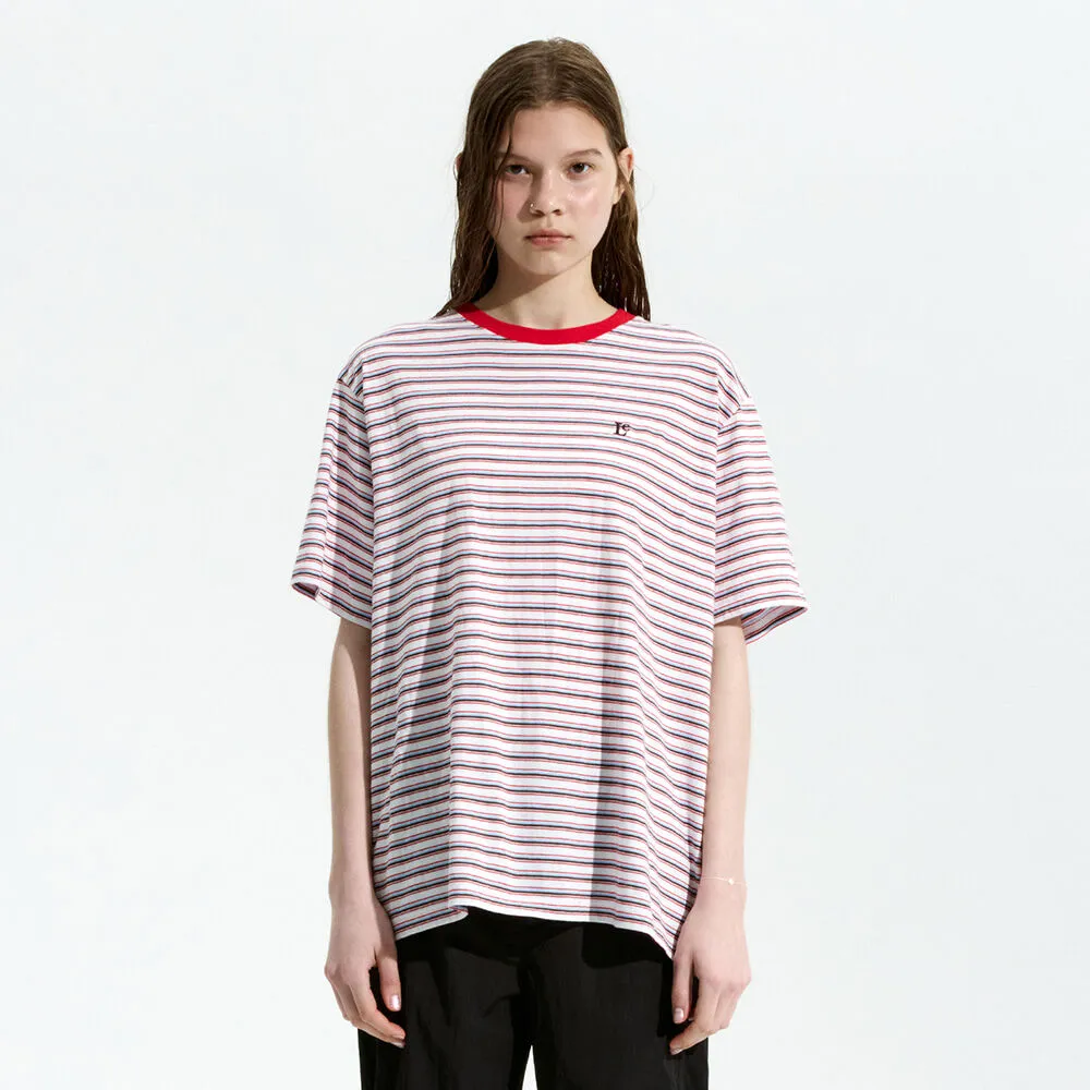 Lc STRIPED BASIC T-SHIRT_OFF WHITE_LC252TS16OW - 감도 깊은 취향 셀렉트샵 29CM