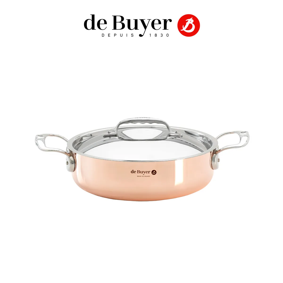 드부이에 프리마마테라 구리 낮은 양수냄비 20cm 1.8L 전골냄비 - 감도 깊은 취향 셀렉트샵 29CM