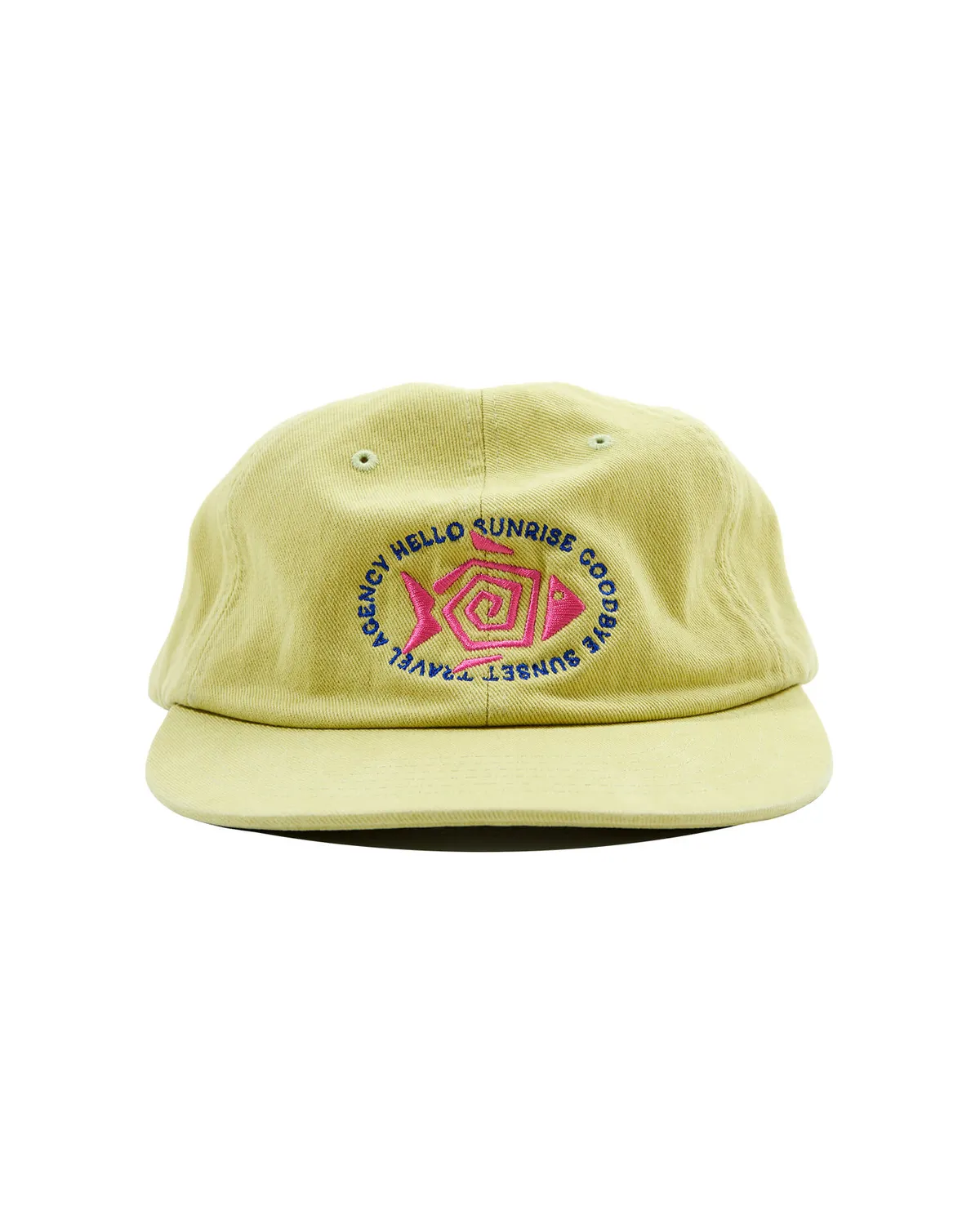 Fish Oval Logo Relaxed Fit 6P Cap_Green Sheen - 감도 깊은 취향 셀렉트샵 29CM