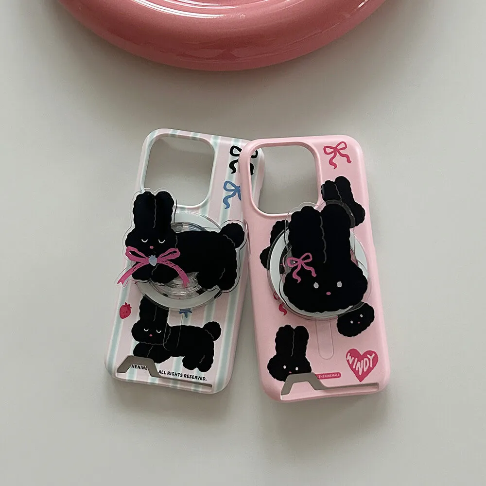 pattern black windy [맥세이프 카드수납 폰케이스] - 감도 깊은 취향 셀렉트샵 29CM