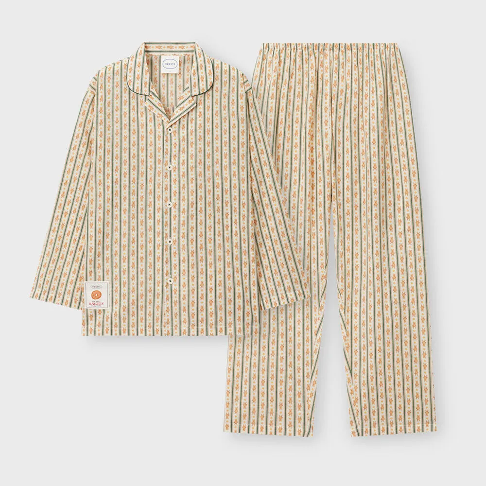 [SET] 남성 G011 베이글베어GR 긴소매 파자마 세트 - 감도 깊은 취향 셀렉트샵 29CM