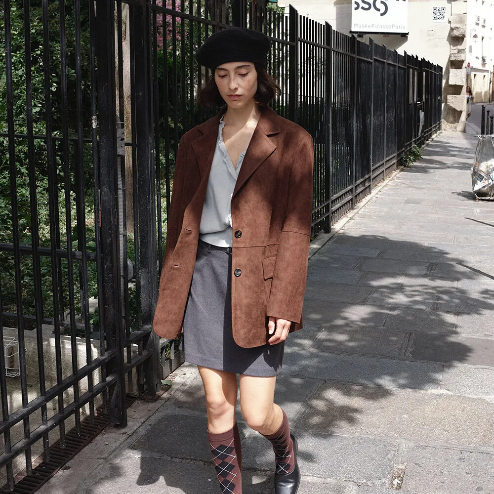 Suede Single Jacket (2color) - 감도 깊은 취향 셀렉트샵 29CM