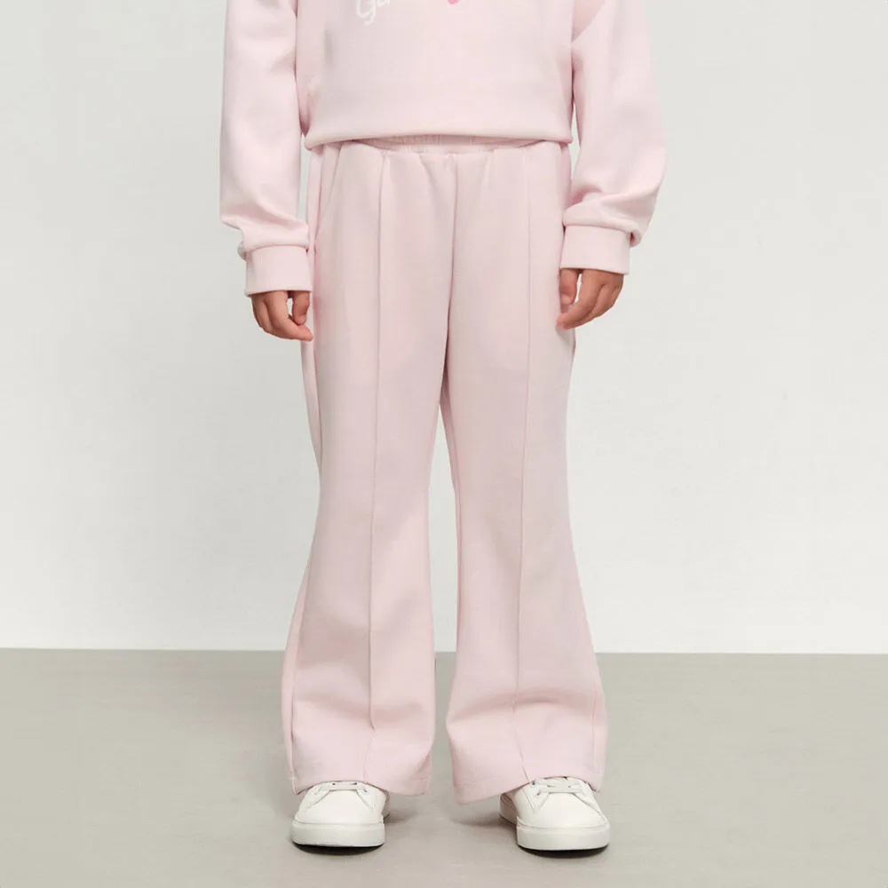 KIDS W BOOT CUT SWEAT PANTS light pink - 감도 깊은 취향 셀렉트샵 29CM