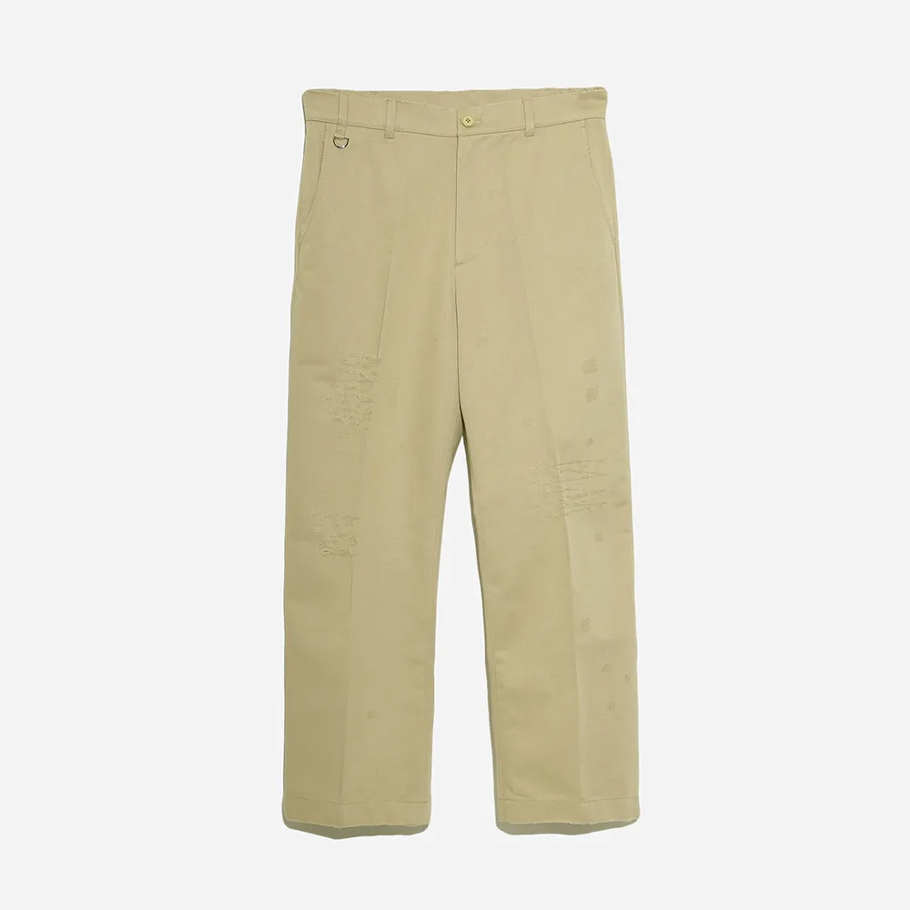 22SS PT01 DAMAGE STITCH PANTS (BEIGE) - 감도 깊은 취향 셀렉트샵 29CM