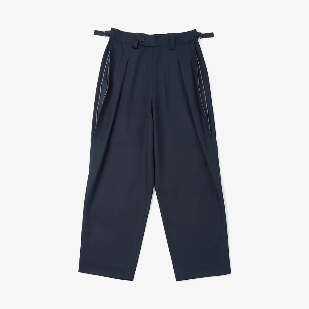 [29exclusive] Deep Pleats Trousers (NAVY) - 감도 깊은 취향 셀렉트샵 29CM