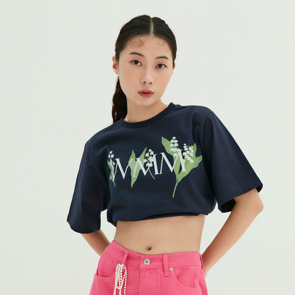 Lilly Classic Logo T Shirt (navy) - 감도 깊은 취향 셀렉트샵 29CM