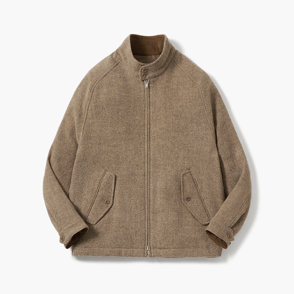 Wool Harrington Jacket (Melange Beige) - 감도 깊은 취향 셀렉트샵 29CM