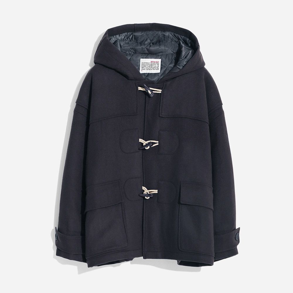 BIG SHORT DUFFLE COAT (NAVY) - 감도 깊은 취향 셀렉트샵 29CM