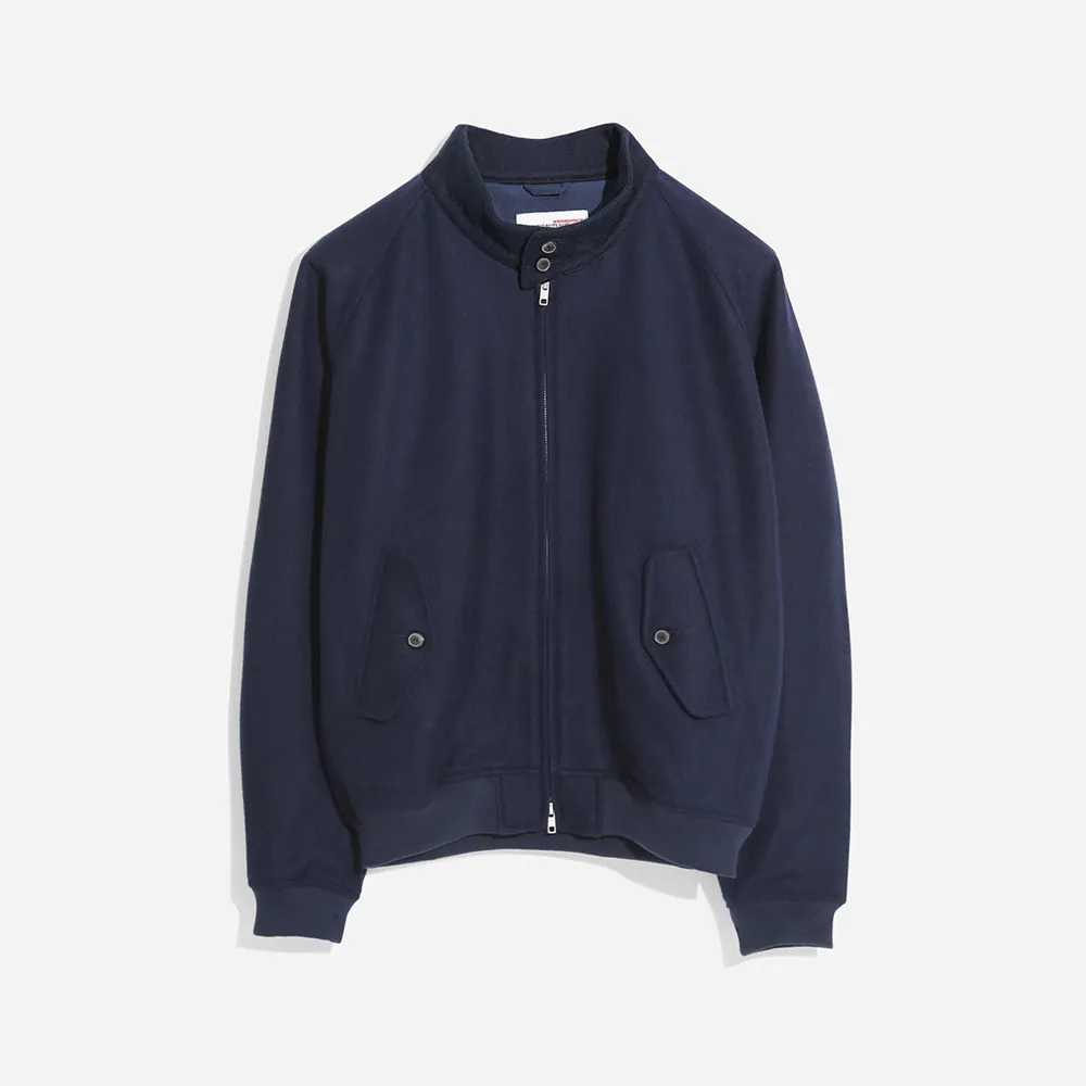 (22AW) WOOL HARRINGTON JACKET (NAVY) - 감도 깊은 취향 셀렉트샵 29CM