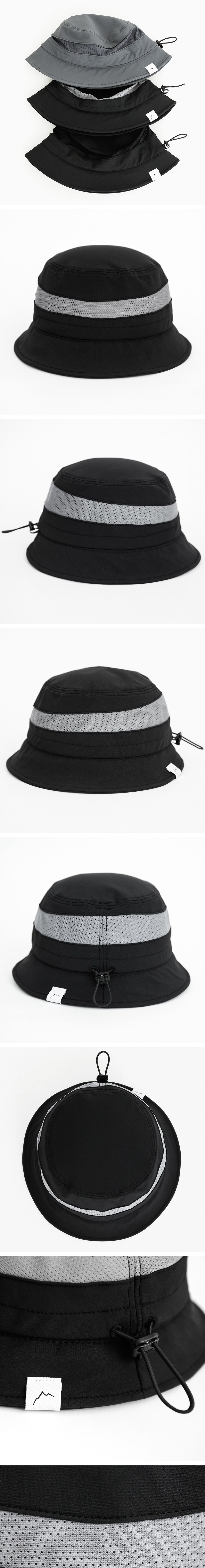 Stream Soft Shell Hat (Black Grey Mix) - 감도 깊은 취향 셀렉트샵 29CM
