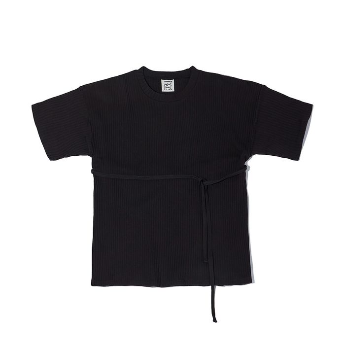 W 베이스레인지 Shaw 리브 코튼 하프 슬리브 블랙 Fsht Rib 000 감도 깊은 취향 셀렉트샵 29cm