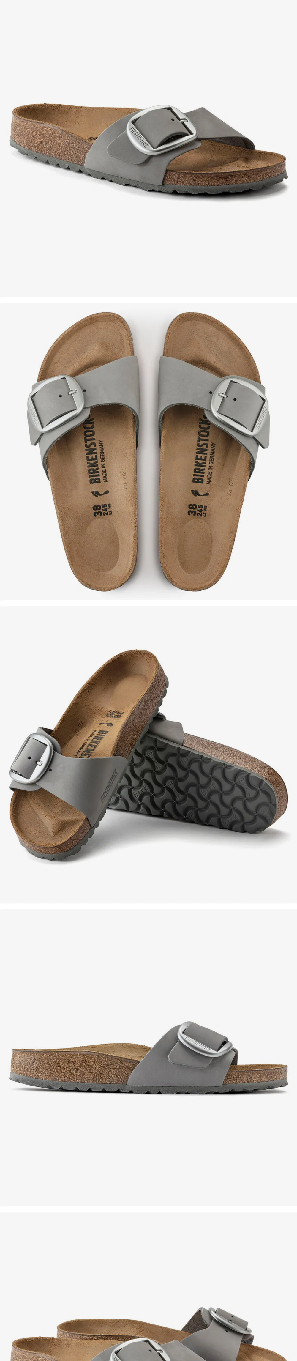 버켄스탁 마드리드 도브 그레이 레귤러 (1021707) - 감도 깊은 취향 셀렉트샵 29CM