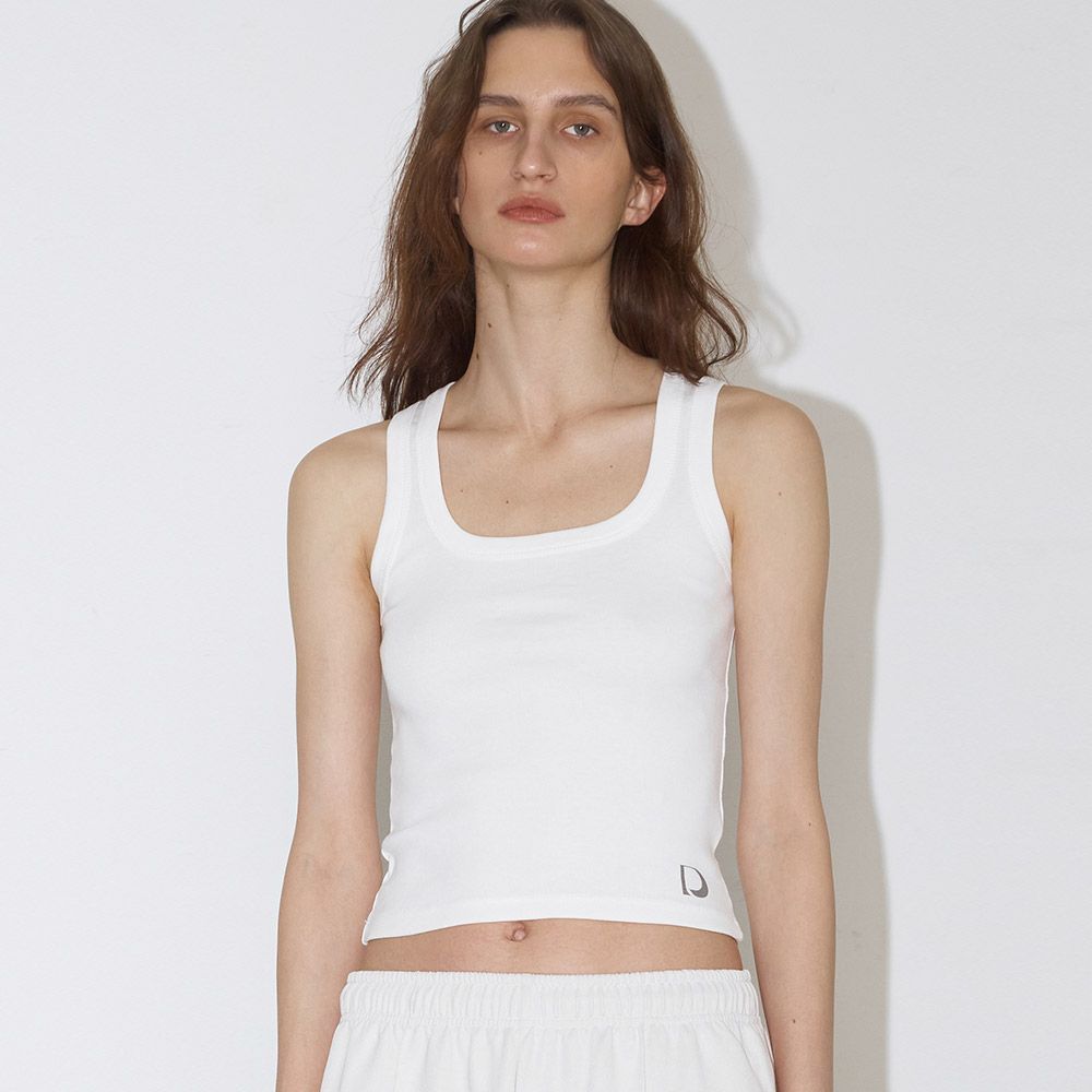 JUST TANK TOP (WHITE) - 감도 깊은 취향 셀렉트샵 29CM