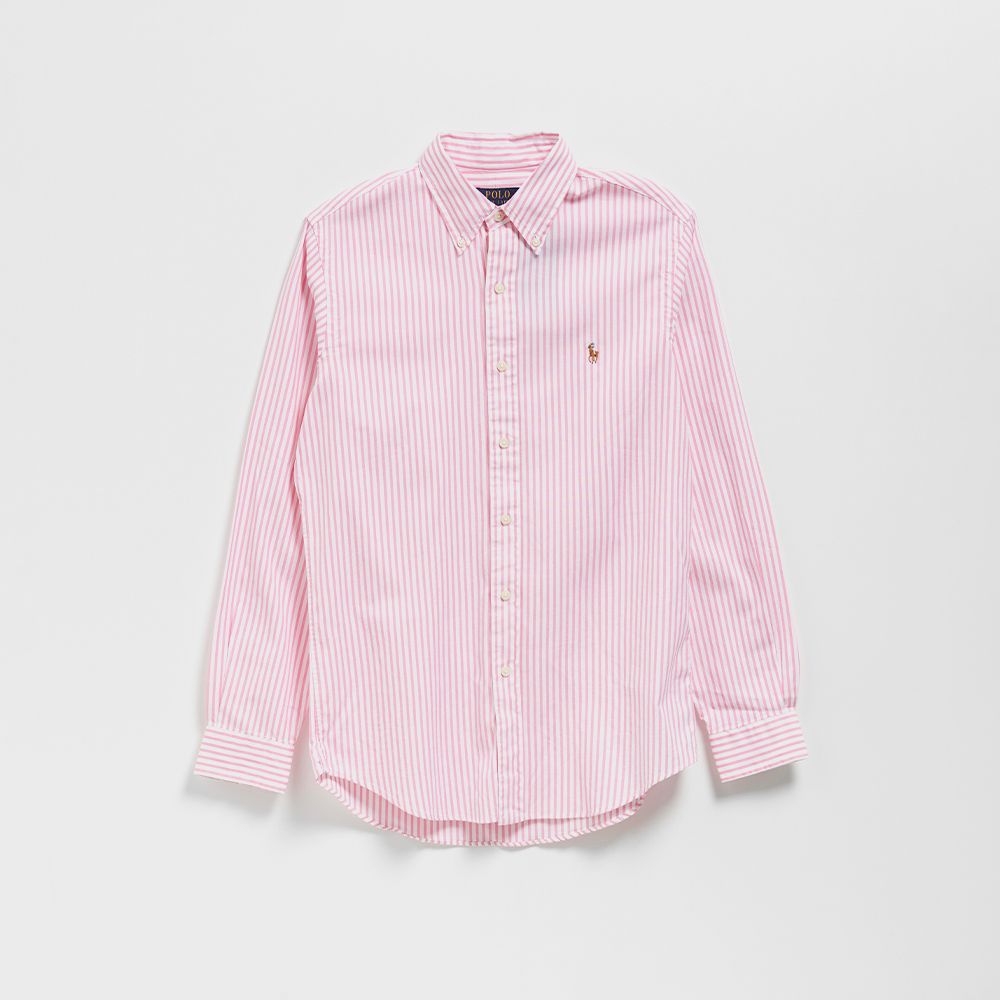 커스텀핏 스트레치 옥스퍼드 셔츠 Pink 감도 깊은 취향 셀렉트샵 29cm